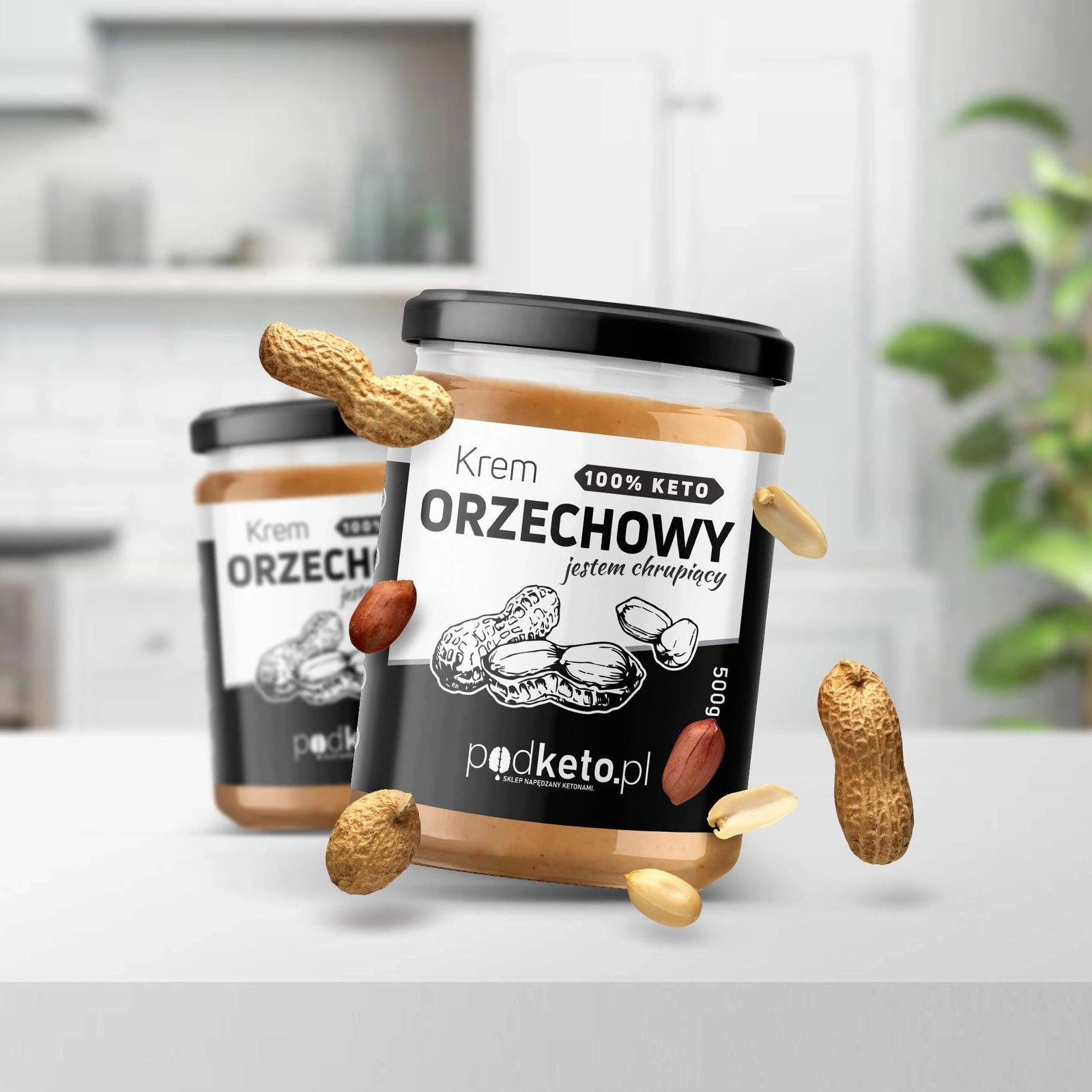 BIO krem orzechowy "crunchy" - 500 g | Produkty \ Kremy orzechowe ...